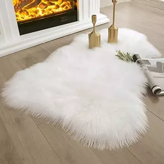 Ashler Home Deco жасалма кой терисинен жасалган килем