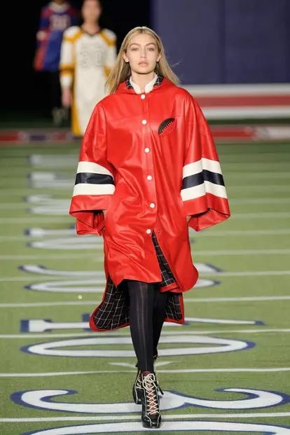 7 gånger bar Gigi Hadid Tommy Hilfiger, On & Off The Runway — BILDER 118380_2