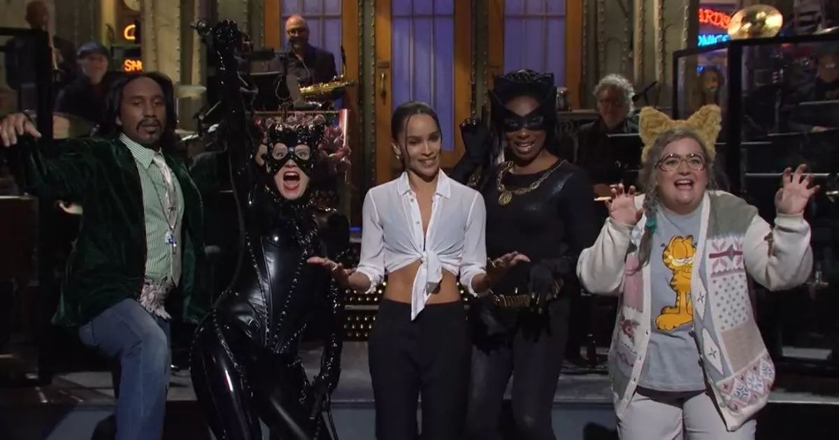 Niekoľko Catwomen (Sort Of) havarovalo Monológ Zoë Kravitz 'SNL'