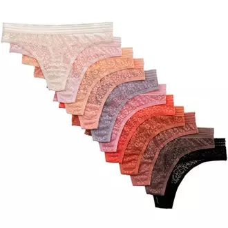 Alyce Ives Intimates Lace String (12 Pack)