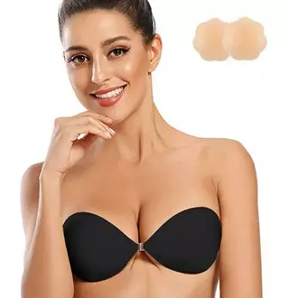 Niidor Strapless चिकट ब्रा