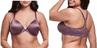 I-Maidenform Fab Fit I-Racerback Bra ene-Coverage Egcwele