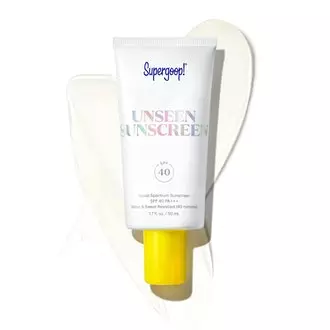 Supergoop! Tabir surya SPF 40 sing ora katon