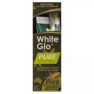 ថ្នាំដុសធ្មេញ White Glo Pure and Natural Whitening