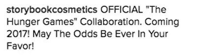 स्टोरीबुक कॉस्मेटिक्स 'हंगर गेम्स' संग्रह को छेड़ता है जो इतना महाकाव्य लगता है 183927_2