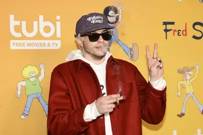 Pete Davidson אין דעצעמבער 2021 אין לאס אנדזשעלעס, קאַליפאָרניאַ.