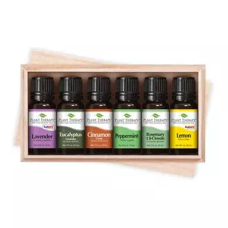 Set de regalo de aceites esenciales de terapia vegetal