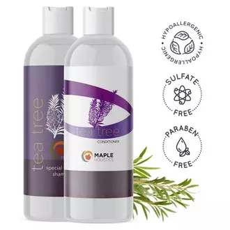 Maple Holistics Tea Tree Oil Shampoo And Conditioner Set