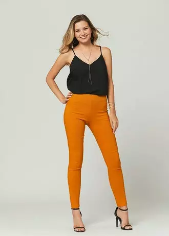 Conceited Premium Stretch-Ponte-Hose für Damen