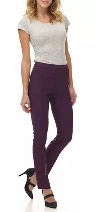 Rekucci Ease Into Comfort Stretch Pant fanm yo