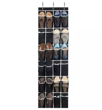 ZOBER Over The Door Shoe Organizer