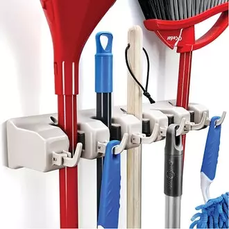 Home-it It Mop და Broom Holder