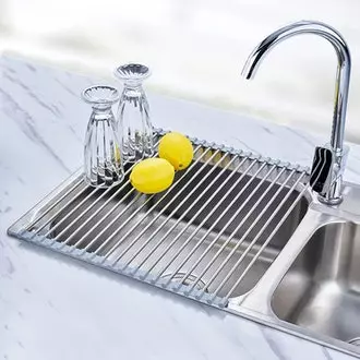 Attom Tech Home Roll Up Dish Rack