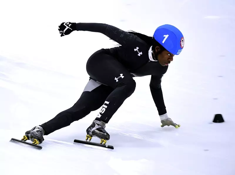 Wer ist Maame Biney? Der olympische Eisschnellläufer hat US-Geschichte geschrieben 232140_1