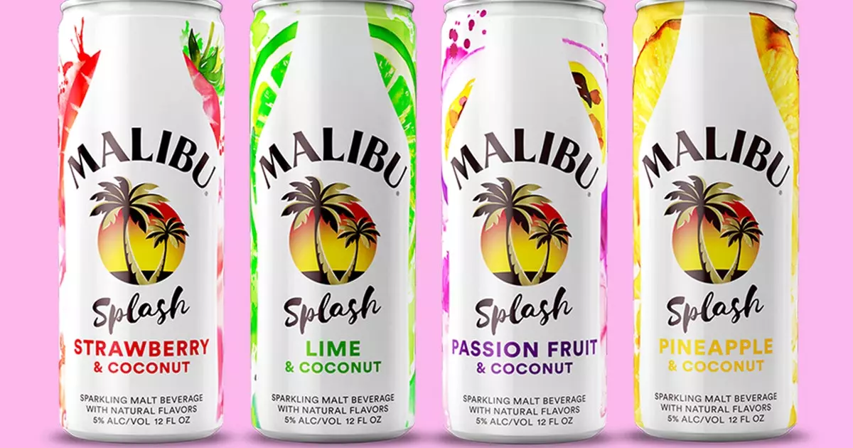 Nije Malibu Splash Canned Cocktails binne yn prinsipe simmer yn in blikje