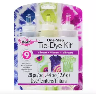 Tulip One Step Tie Dye Kit Confezione da 3 vivaci