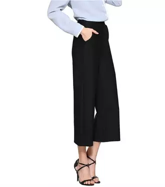 Tsful Wide-Leg Pull-On Dress Pants