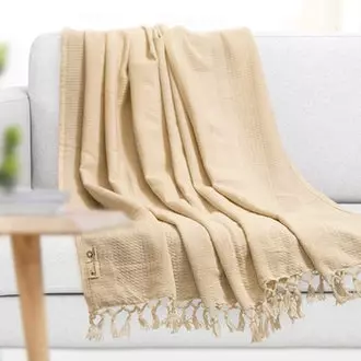 Nkịta ahịhịa Organic Cotton Blanket