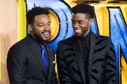 Ryan Coogler e Chadwick Boseman em 2018.