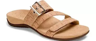 Vionic Skylar Slide Sandalen für Damen mit verdeckter Fußgewölbestütze