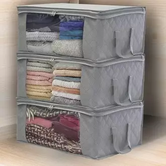 Sorbus Foldable Storage Bag آرگنائيزرز (3 پيڪ)