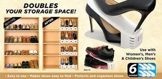 Shoe Slotz Space Savers (Σετ 6)