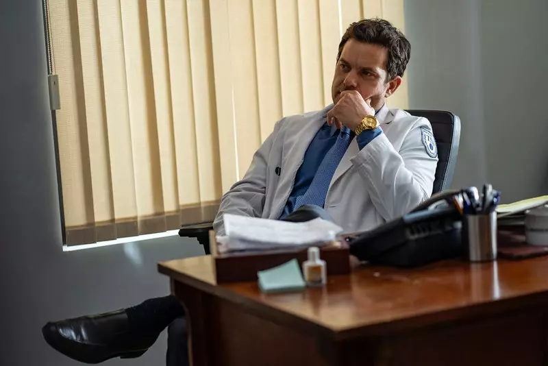 Joshua Jackson als Christopher Duntsch in Peacocks „Dr. Tod'