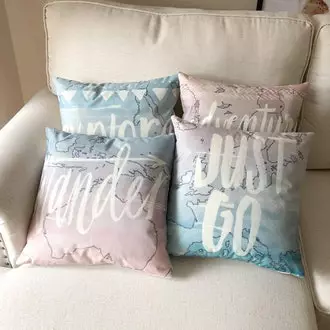 ULOVE LOVE YOURSELF Throw Pillows (Σετ 4)