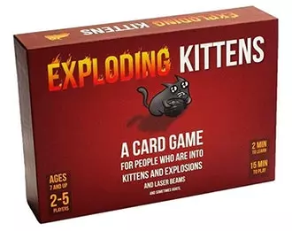 Игра со карти „Exploding Kittens“.