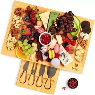 ROYAL Craft chivako Bamboo Cheese Board