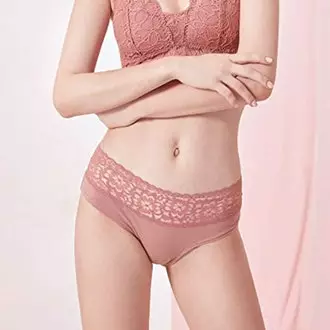 Biancheria intima a vita bassa elasticizzata Luna & Sun (confezione da 5)