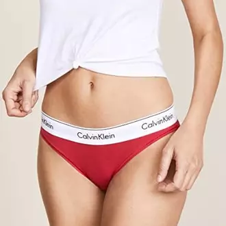 Calvin Klein 现代棉质比基尼内衣