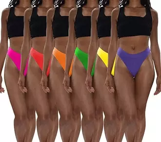 Sexy Basics Active Sport Thong (6 փաթեթ)