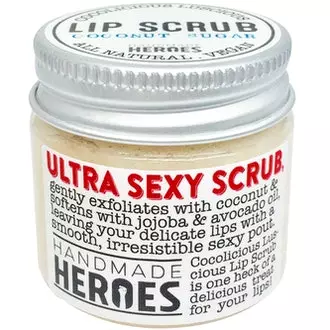 Χειροποίητο Scrub χειλιών Heroes Natural Vegan Καρύδας