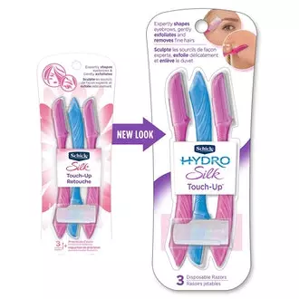 Ferramenta de retoque Schick Hydro Silk (paquete de 3)