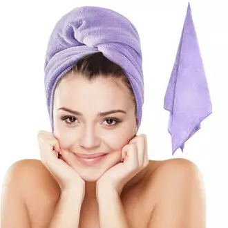 Luxe Beauty Essentials Microfiber Hair Towel