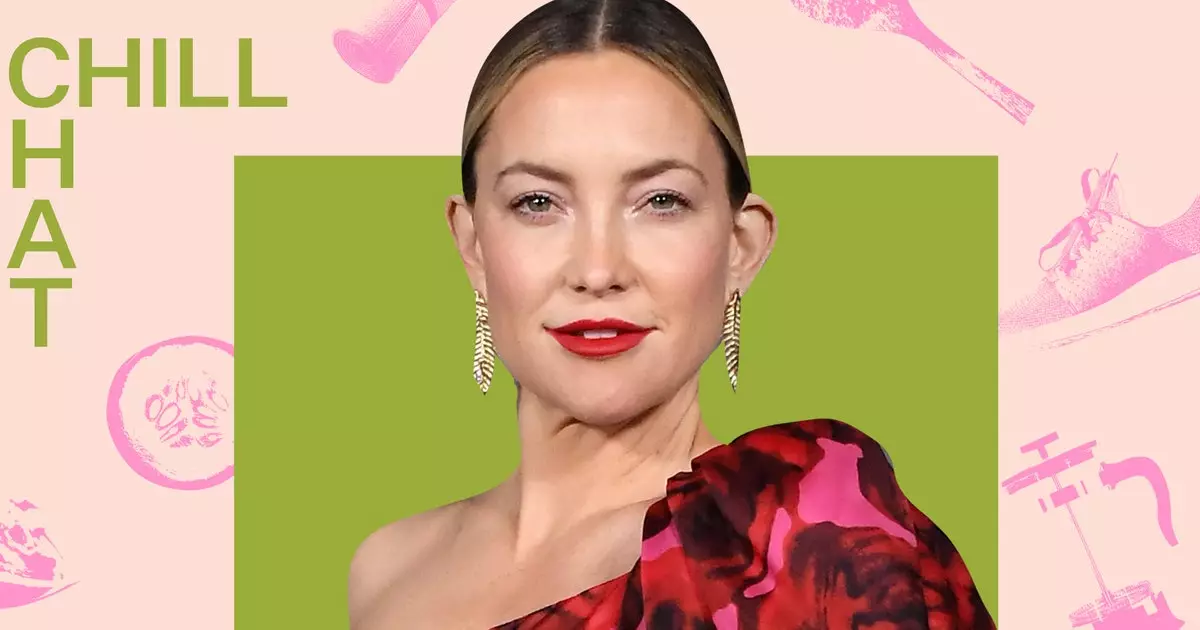 An Deoch Treisiú Inní a Bíonn Kate Hudson Gach Maidin