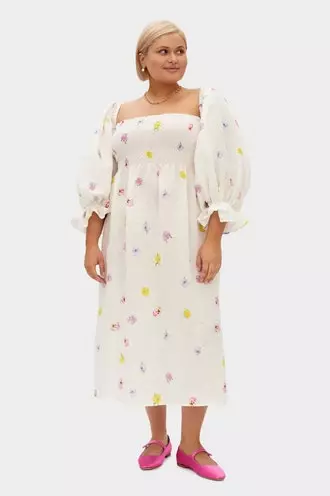 Sleeper Atlanta Linen Dress