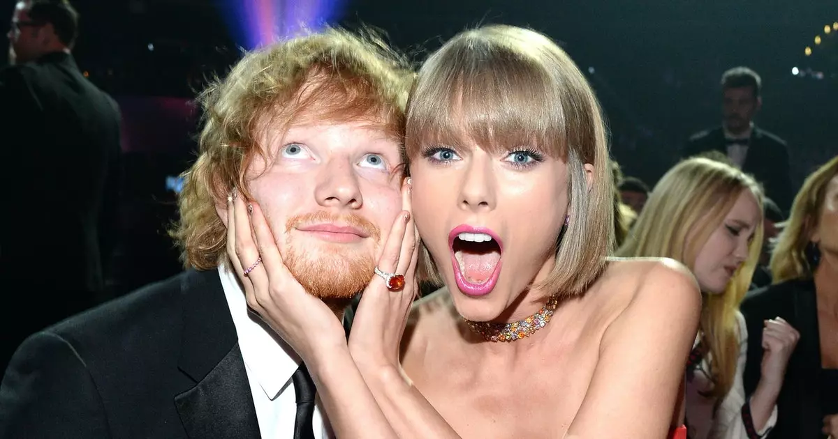 Taylor Swift réagit au fait qu'Ed Sheeran est un vampire scintillant dans son