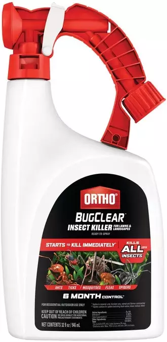 Pembunuh Serangga Ortho BugClear Untuk Rumput & Taman (32 Fl. Oz.)