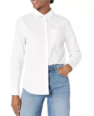 Amazon Essentials Classic-Fit Button Down Shirt Poplin