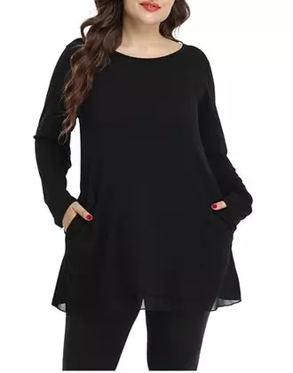 Tunikë e gjatë Shiaili Plus Size