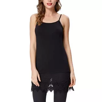 Kate Kasin Lace Trim Extender Camisole