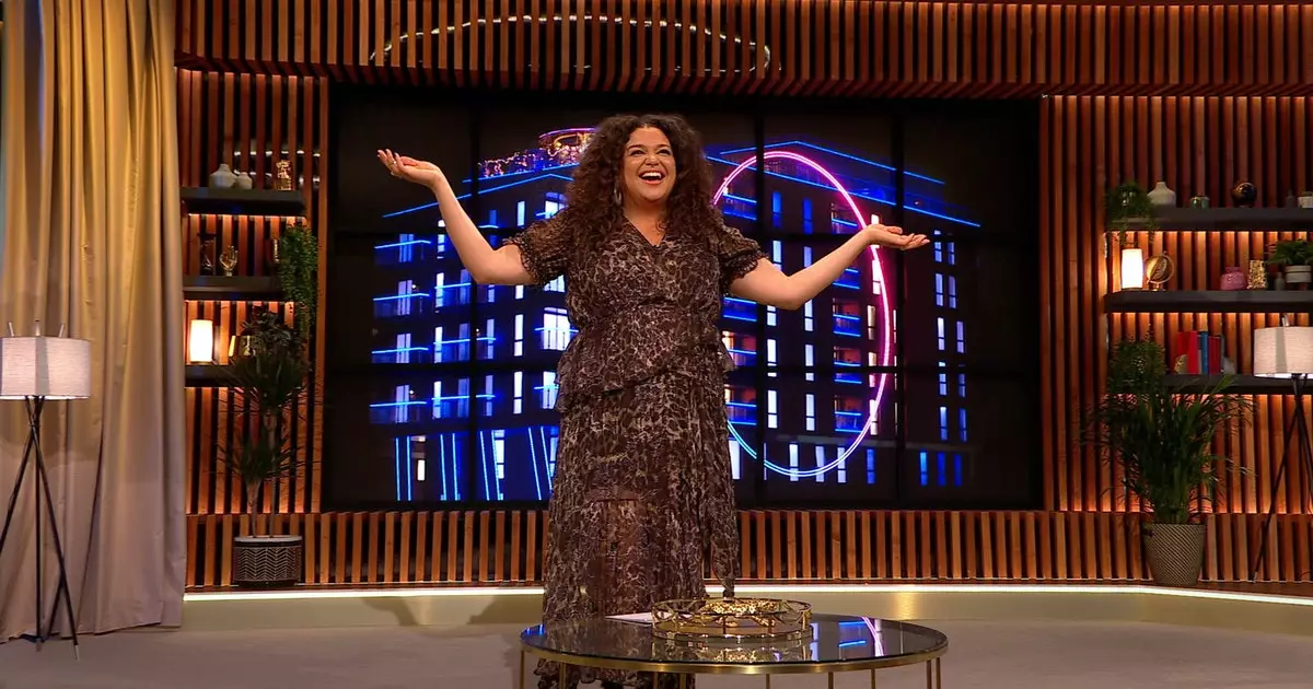 'The Circle' සත්කාරක Michelle Buteau මුලදී සංදර්ශනය ගැන සැක පහළ විය