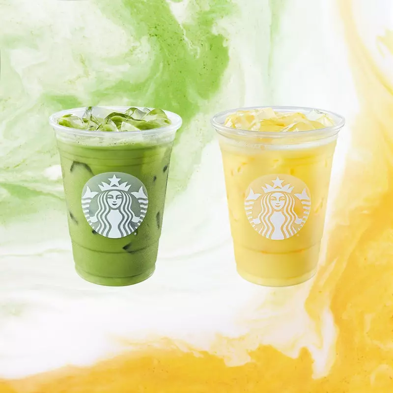 El menú de la beguda de primavera de Starbucks 2020 inclou una beguda matcha amb fruita 3995_1