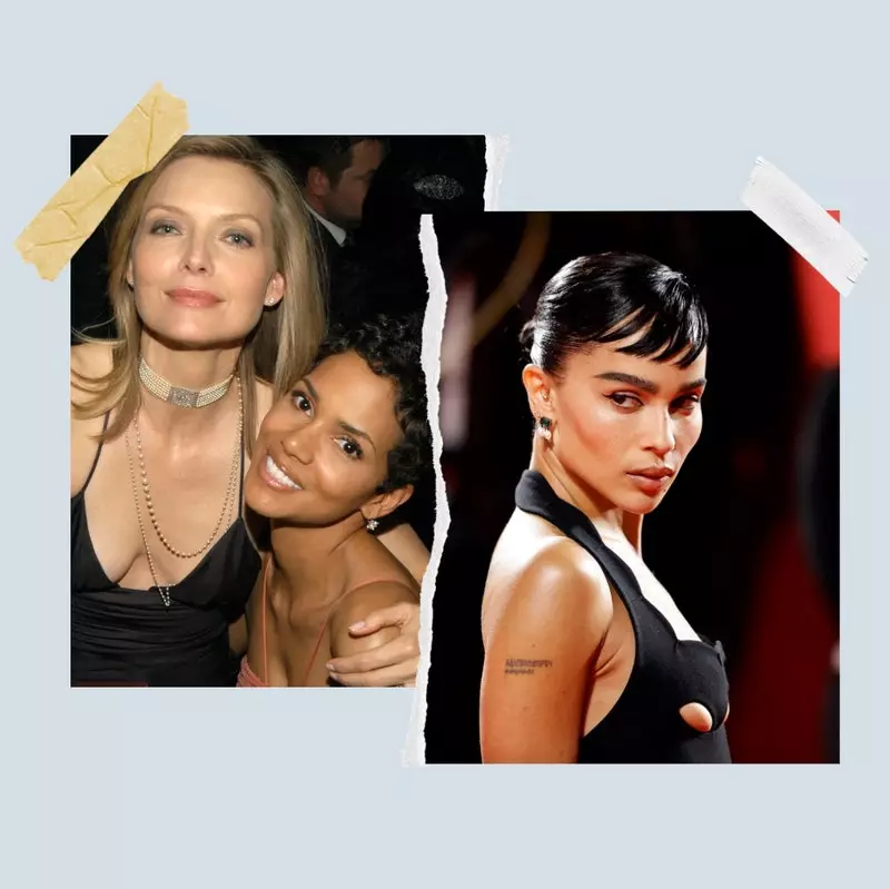 Halle Berry & Michelle Pfeiffer רעאַגירן צו Zoë Kravitz 'קאַטוואָמאַן אין די באַטמאַן