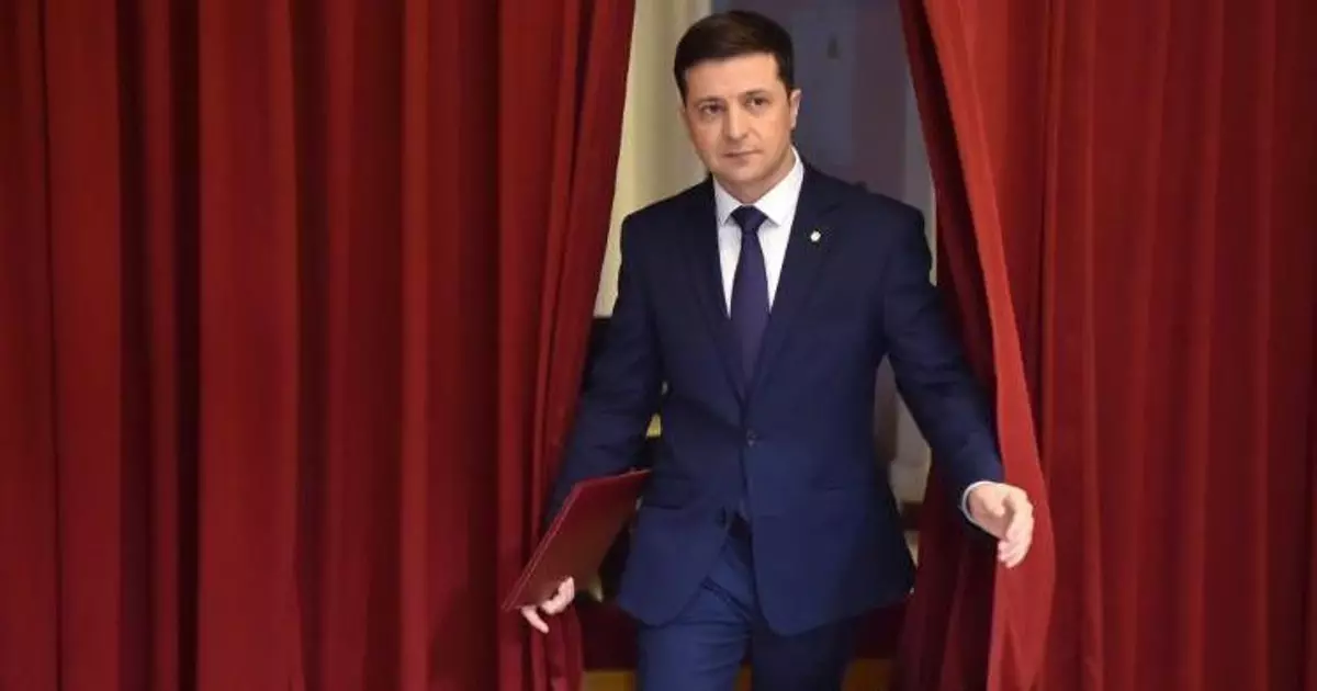 Tonton Rancangan yang Meletakkan Volodymyr Zelenskyy dari Ukraine Pada Peta