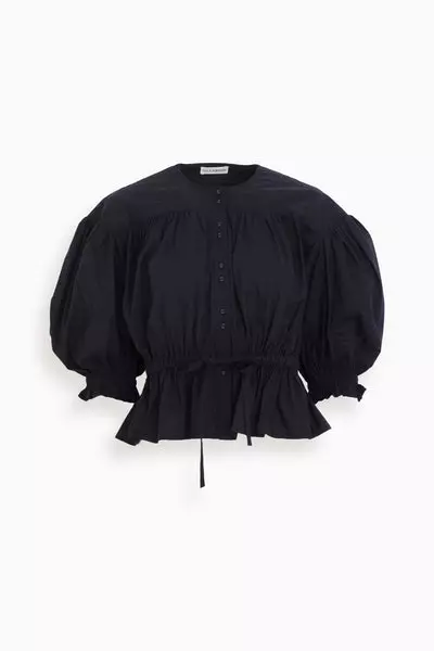 Minnie Blouse in Noir: hình ảnh 1