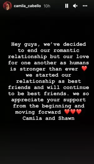 Camila Cabello opinberaði loksins hvers vegna hún og Shawn Mendes hættu 454_2