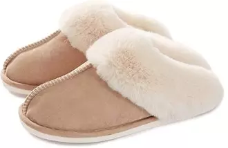 Хотираи кафк Fluffy Slip-On Slippers House